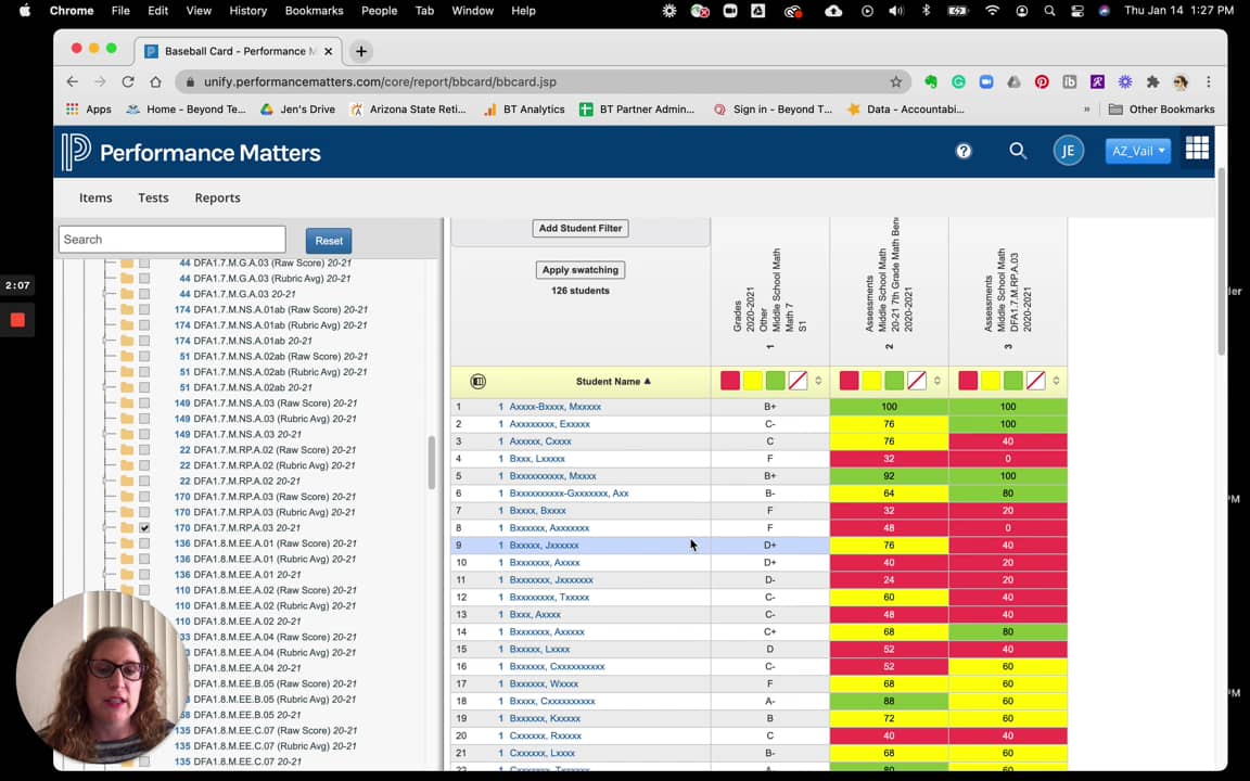 Performance Matters - Baseball Card Report on Vimeo