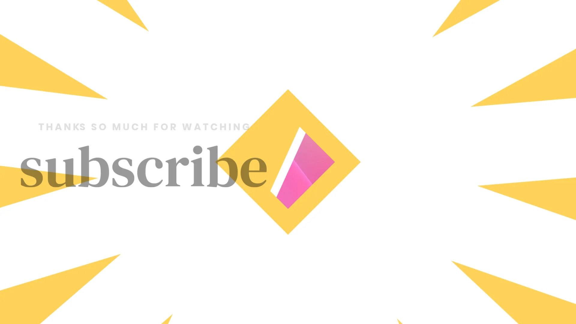 YouTube Pink Outro on Vimeo