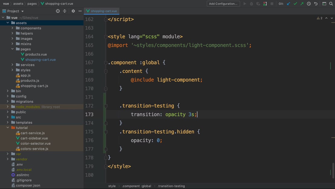 Intro to CSS Transitions > The Delightful World of Vue Part 2 | SymfonyCasts