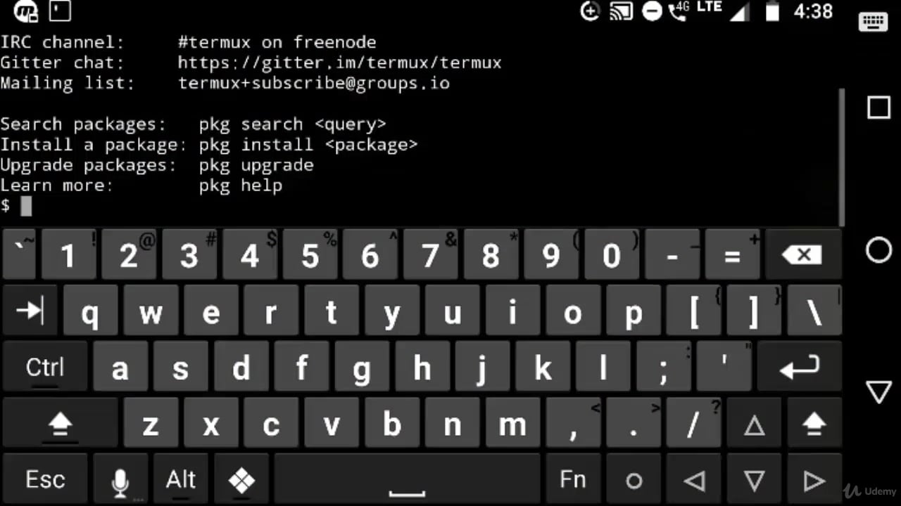 001 Installation of Termux and Hackers Keyboard on Vimeo