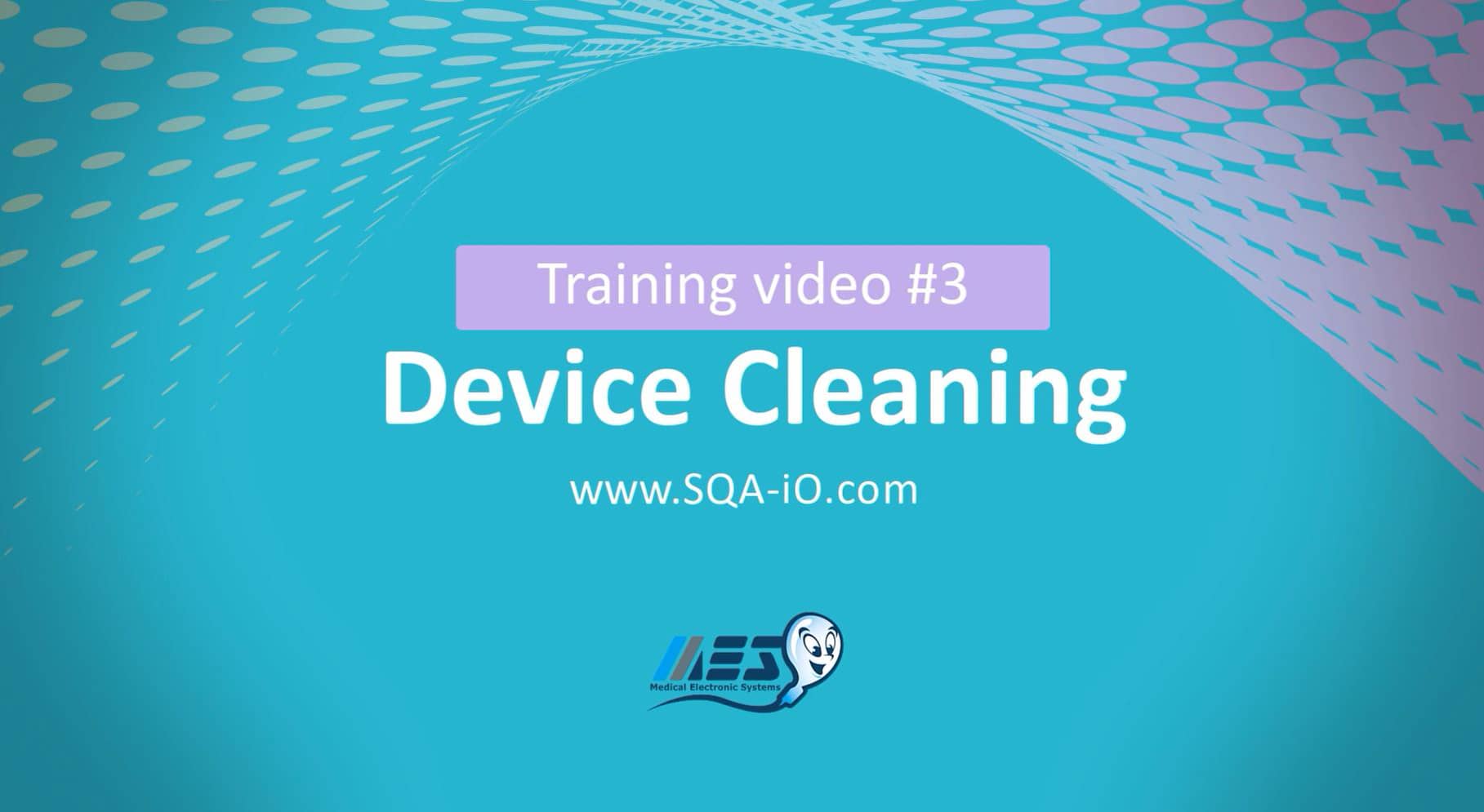 SQA-iO training - Cleaning on Vimeo