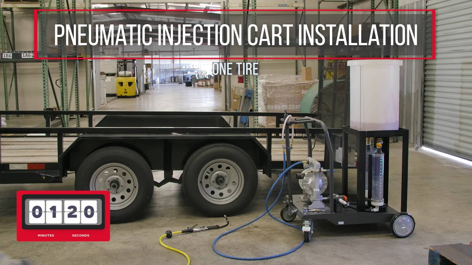 Pneumatic Injection Cart Installation on Vimeo