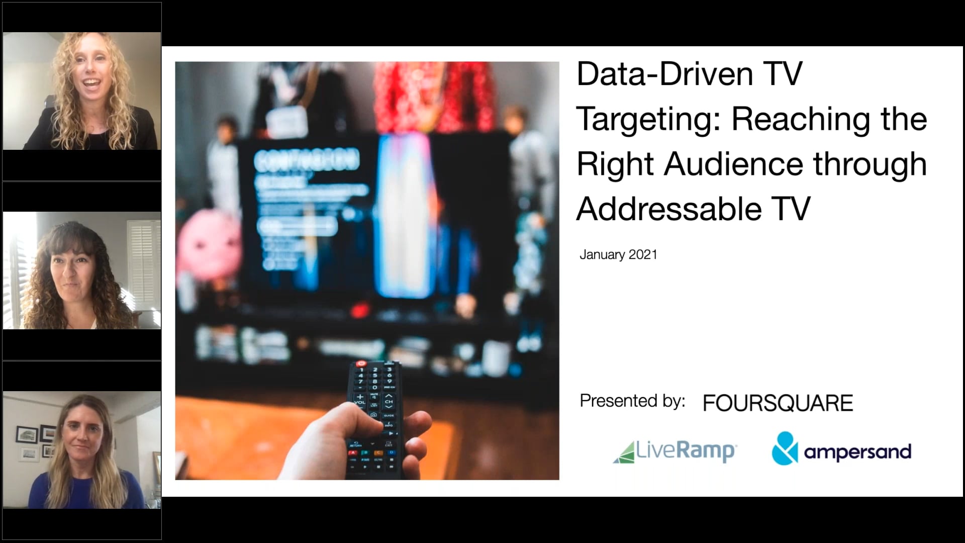 Webinar: Data-Driven TV Targeting - Reaching the Right Audience through ...