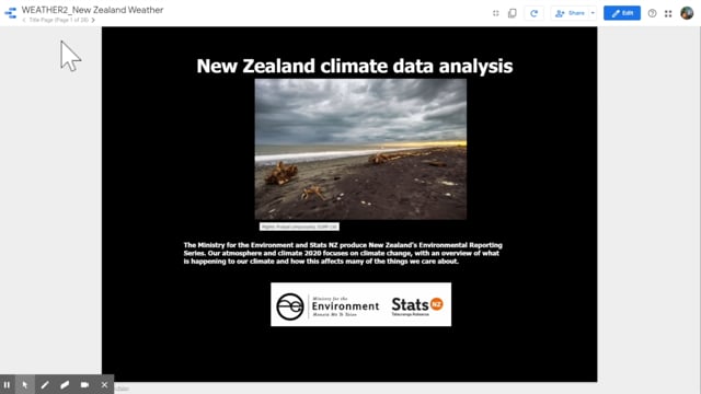 Climate data analysis – an introduction — Science Learning Hub