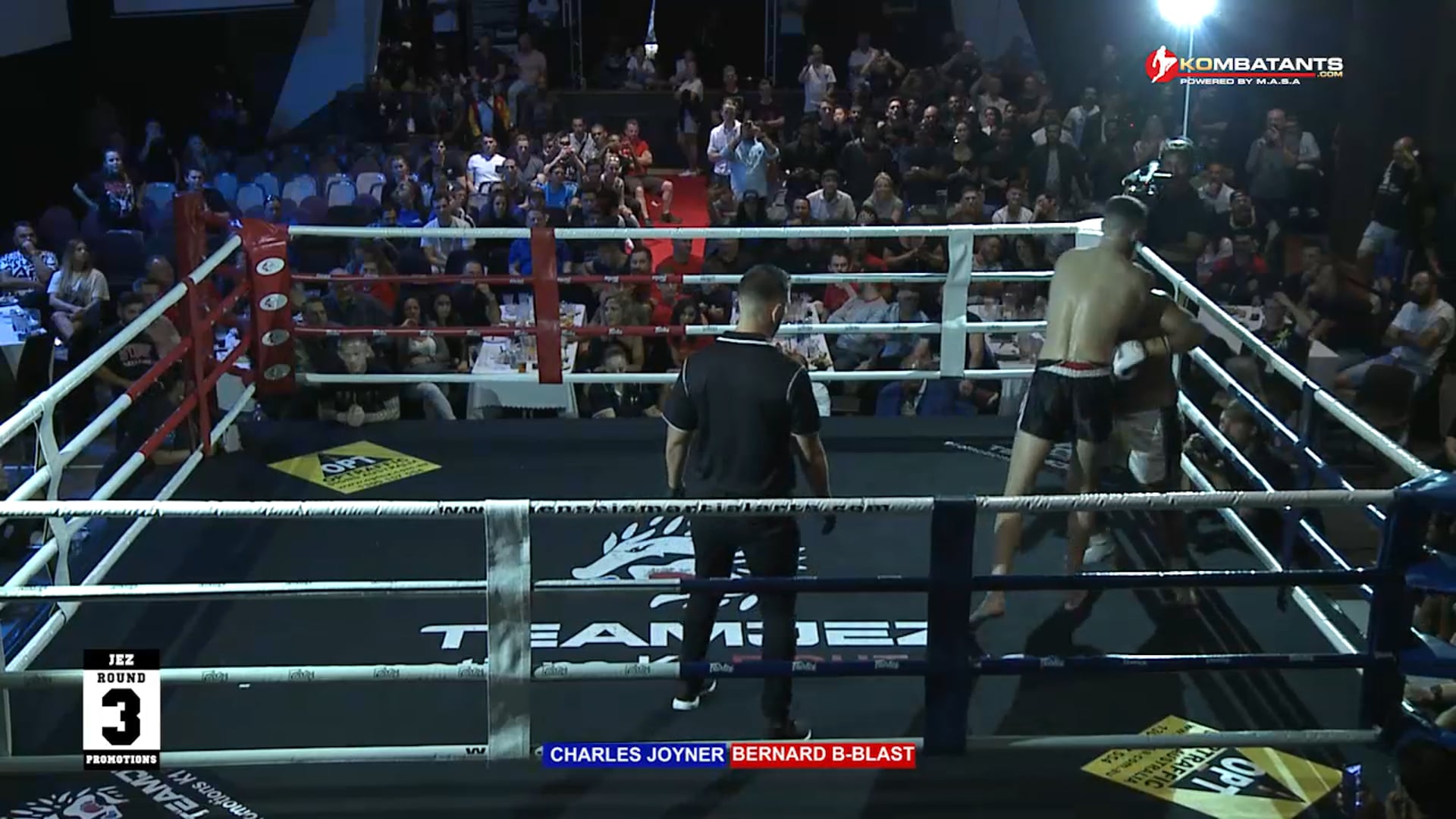 Charles Joyner v Bernard B-Blast Temu – Kombatants