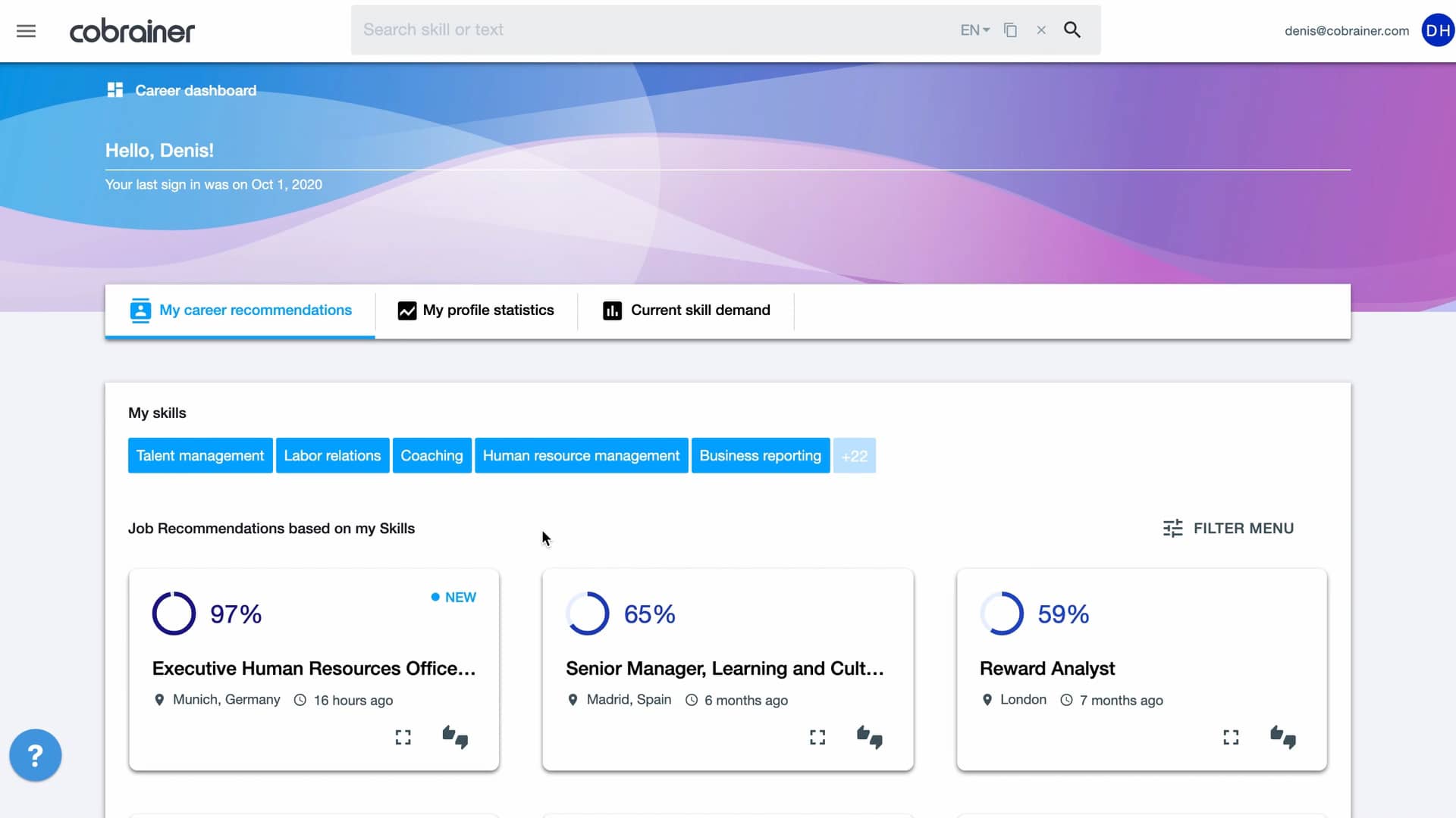Cobrainer Talent - Introduction and Impact on Vimeo