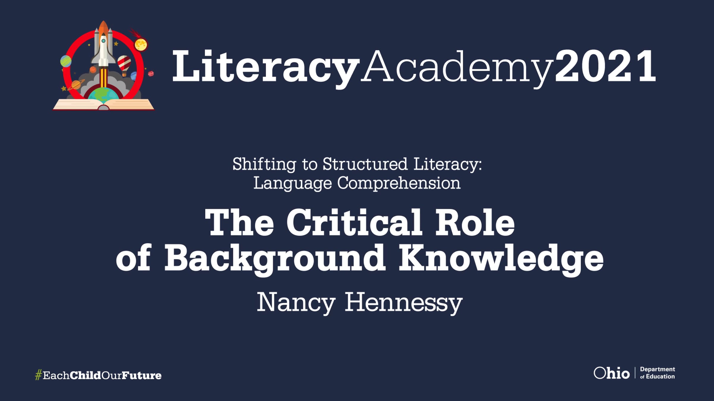 Nancy Hennessy - The Critical Role of Background Knowledge