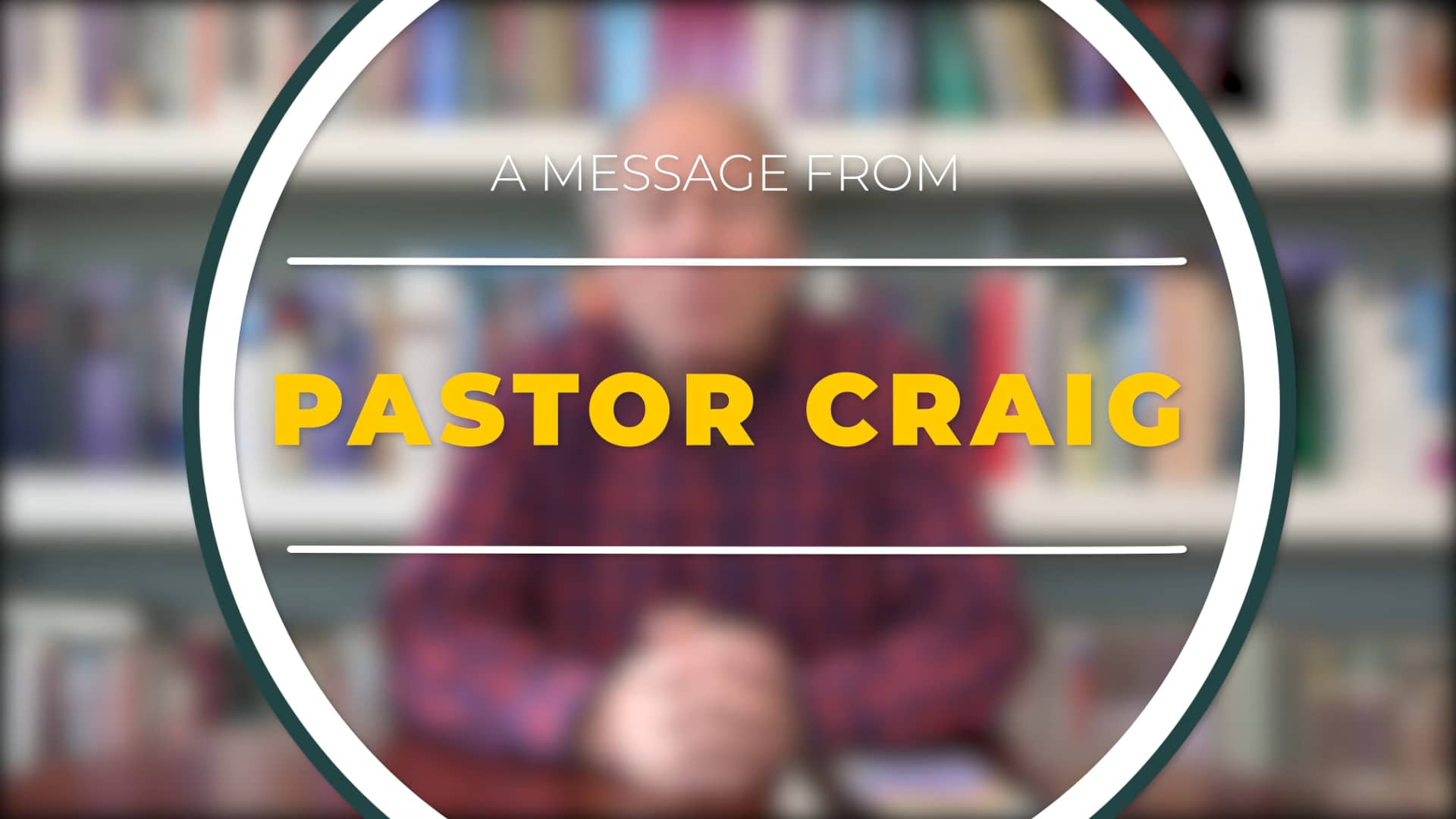 Pastor Craig's Annual Meeting Video on Vimeo