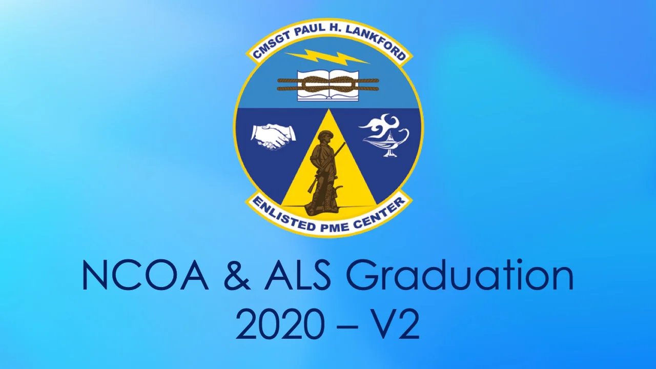 NCOA & ALS Class 2020-V2 on Vimeo