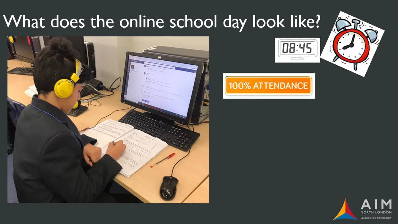 What does AIM North London Online Academy look like on Vimeo