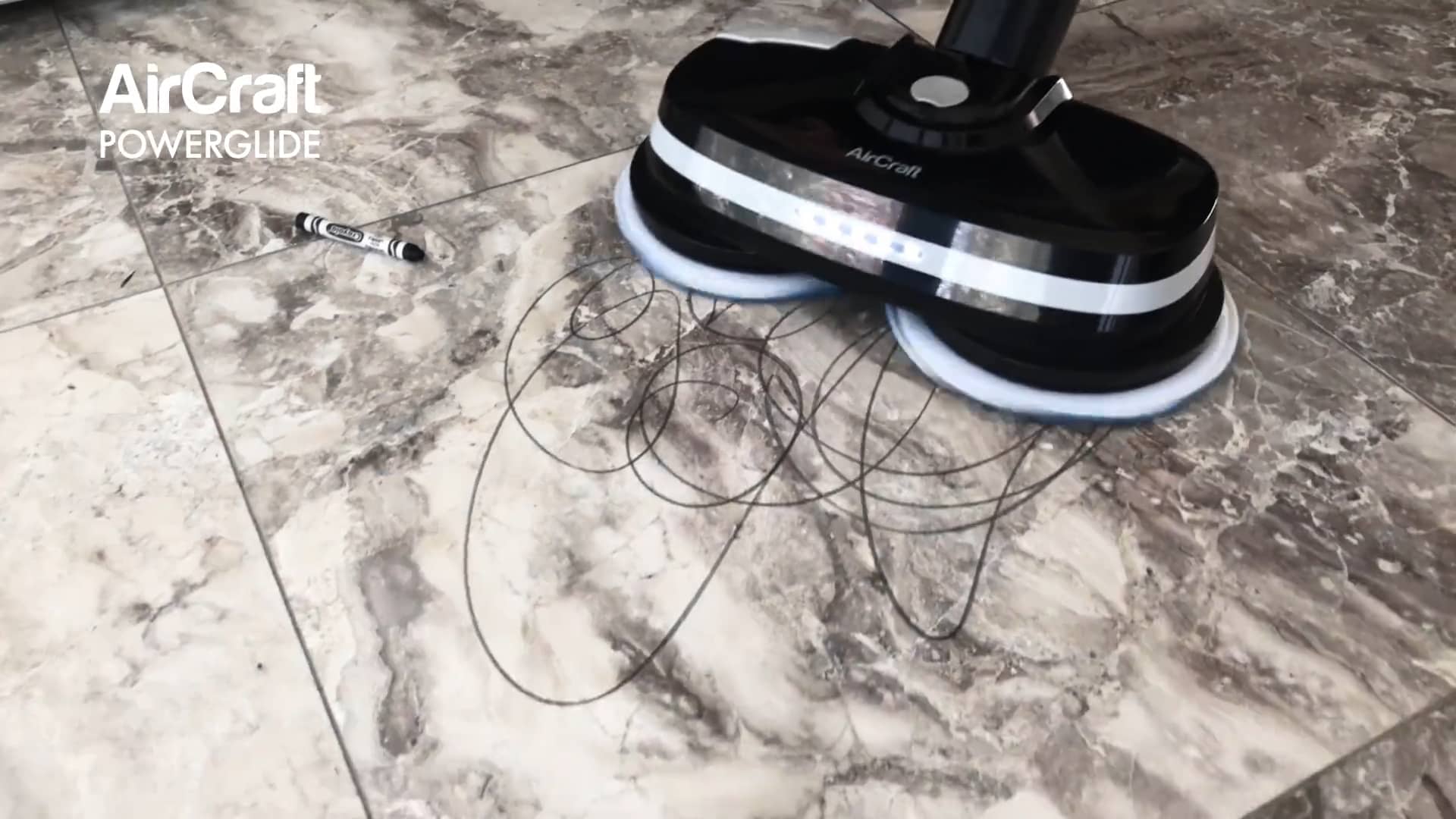 POWERGLIDE Cordless Hard Floor Cleaner & Polisher | AirCraft Home on Vimeo