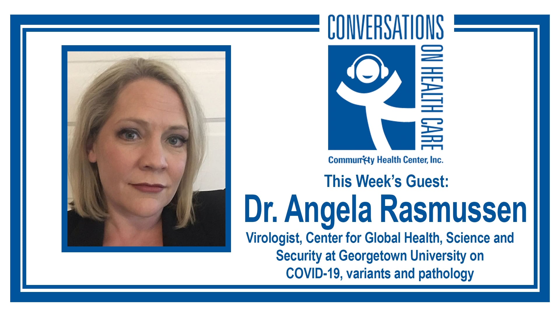 Dr. Angela Rasmussen on Vimeo