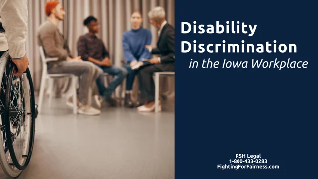 Disability Discrimination In The Workplace