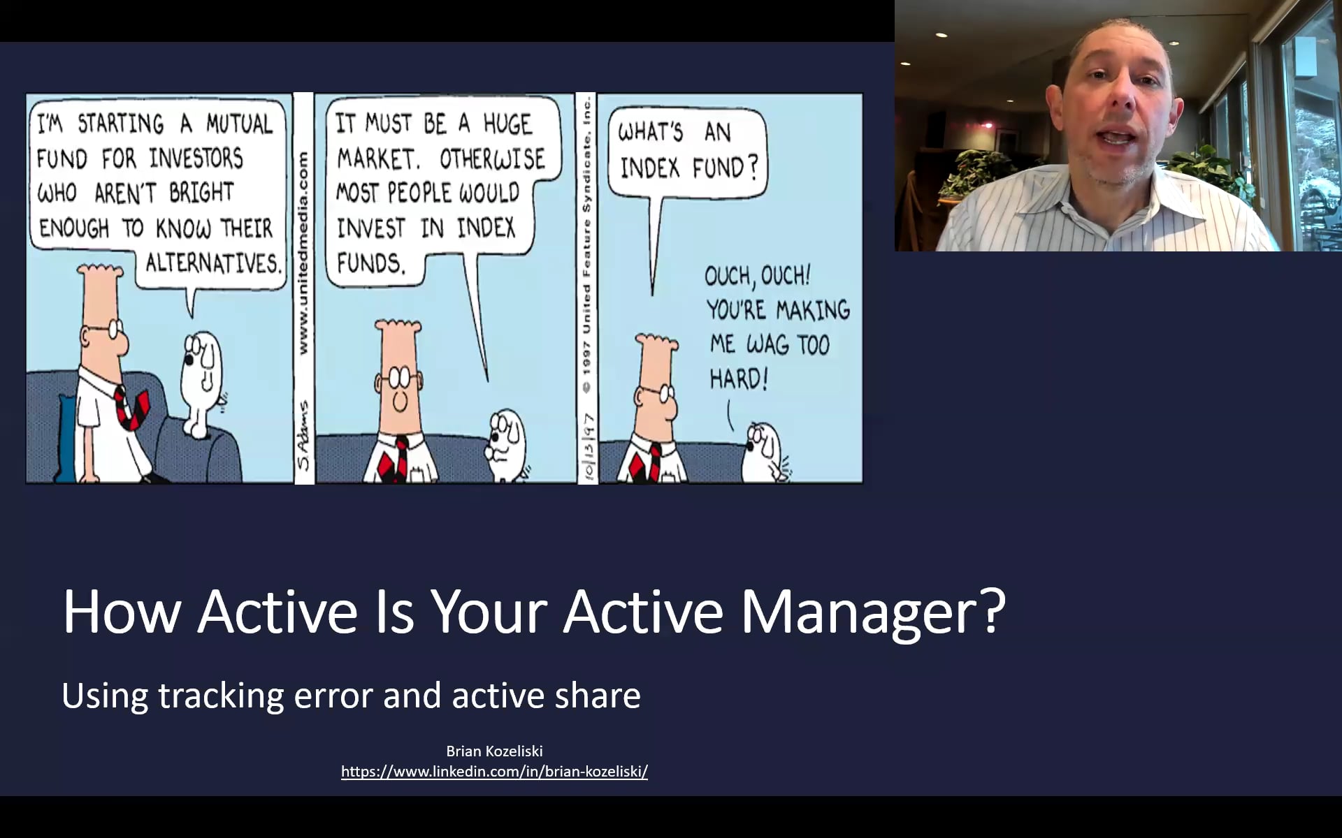 What Tracking Error and Active Risk Indicate about Future Performance ...