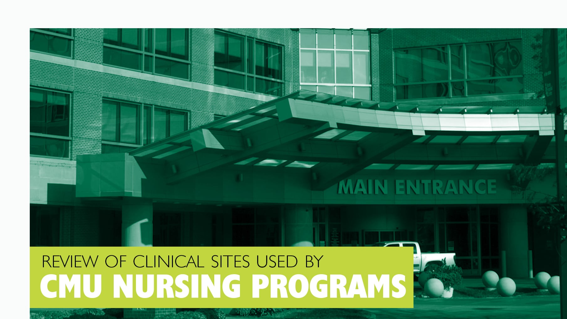 Review of clinical sites used by CMU nursing programs on Vimeo