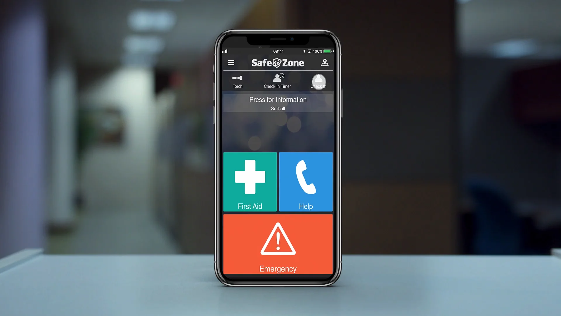 Checking in with SafeZone