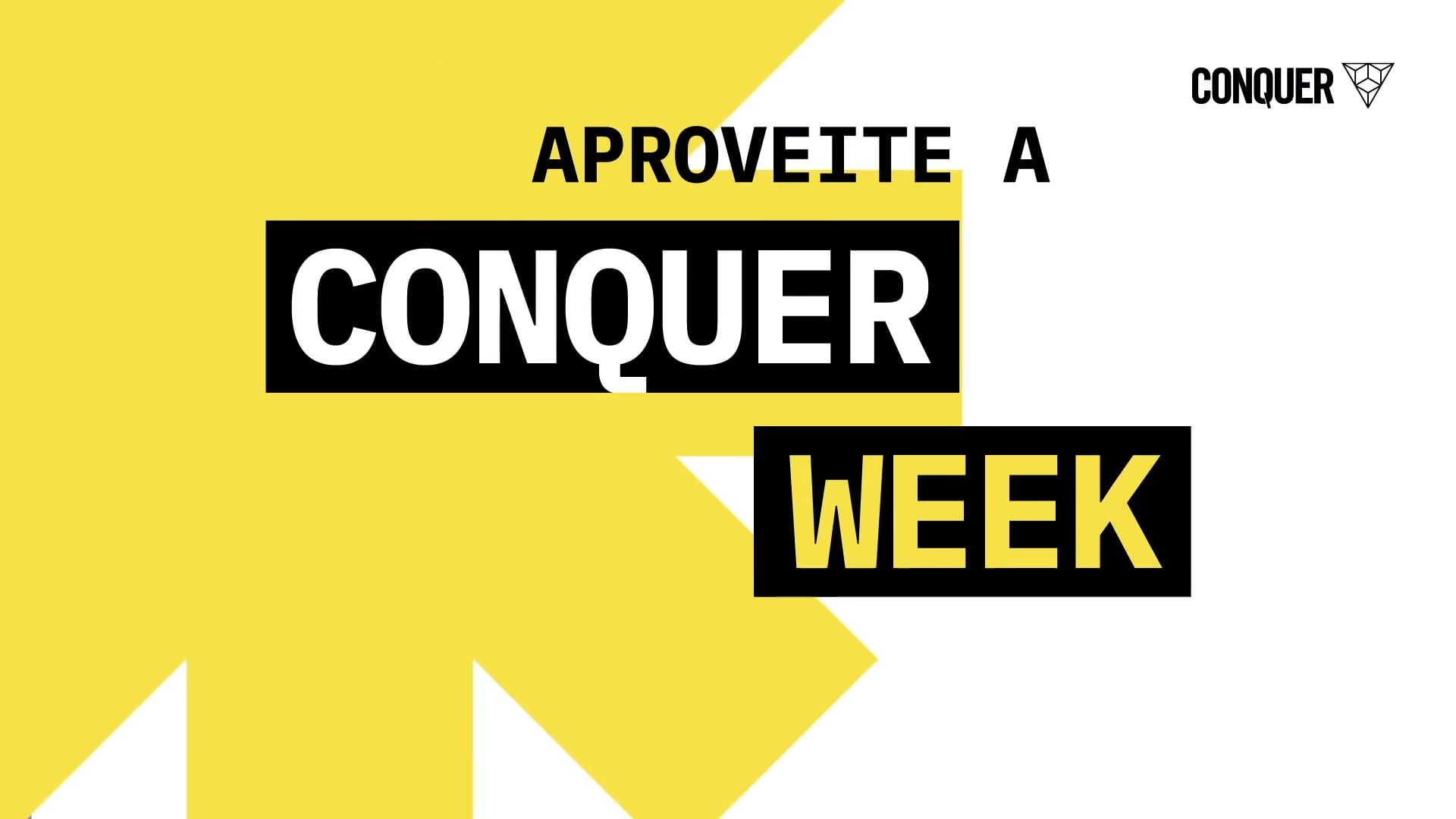 Conquer week ofertas on Vimeo