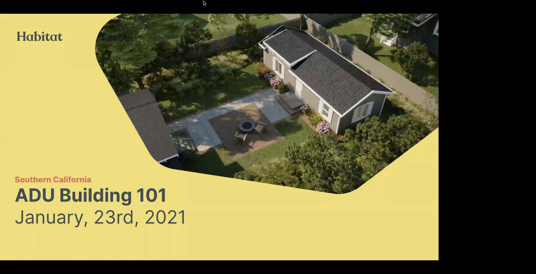 Building a Backyard Home in Southern California-Jan on Vimeo