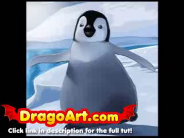 How to draw Mumble, step by step on Vimeo