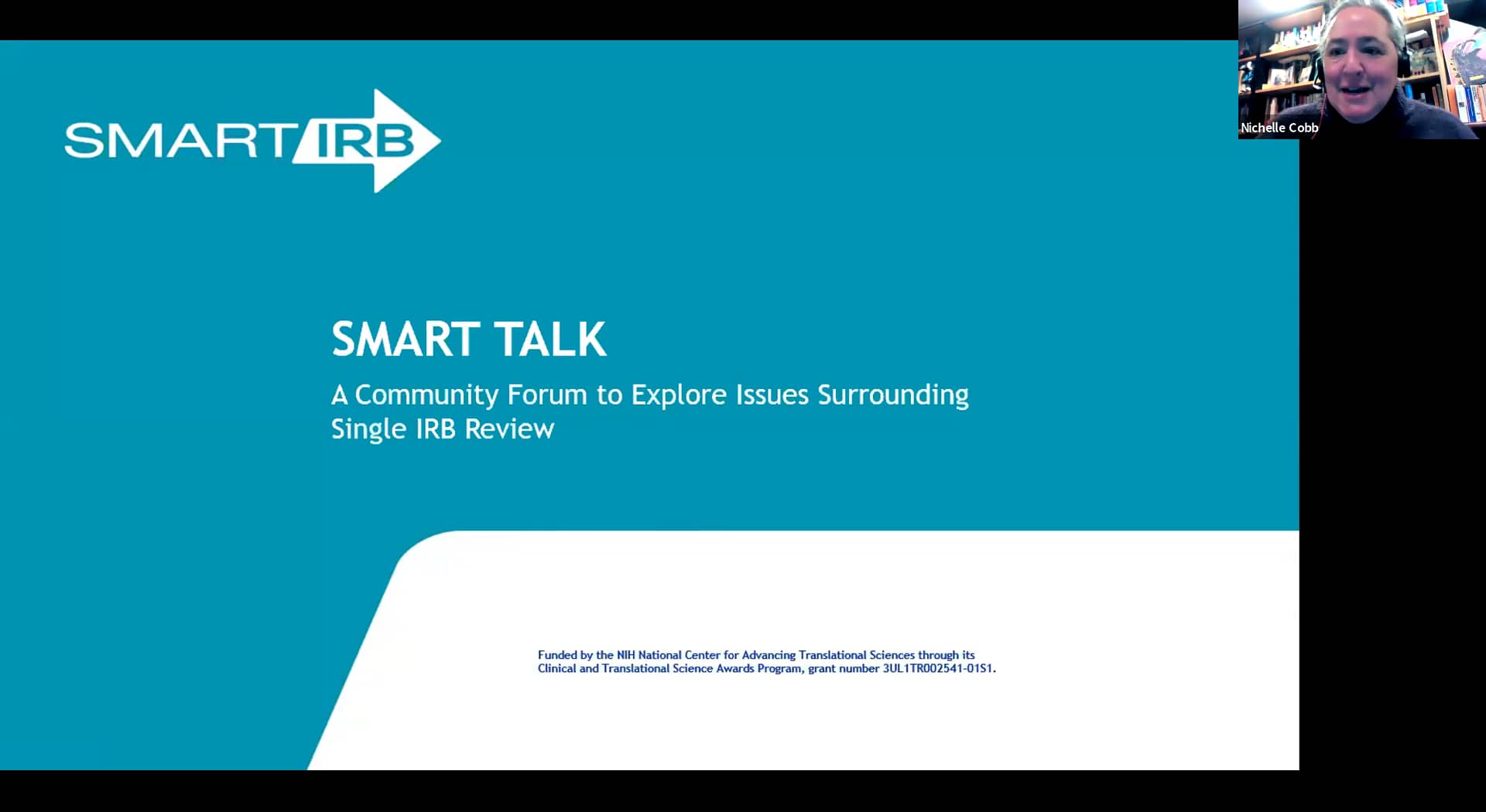 SMART Talk: Jan 2021 The All of Us IRB - Insights from a Unique Single ...