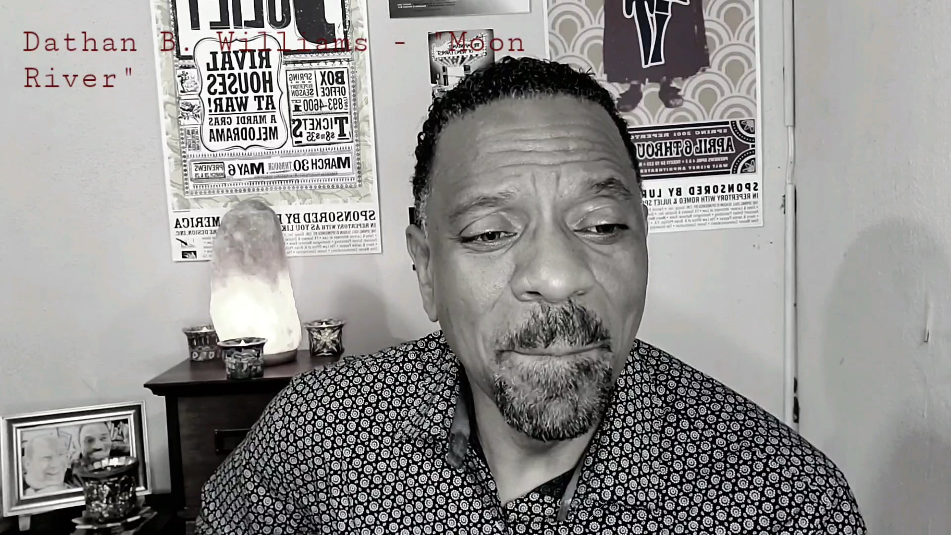 Dathan B. Williams sings "Moon River" on Vimeo