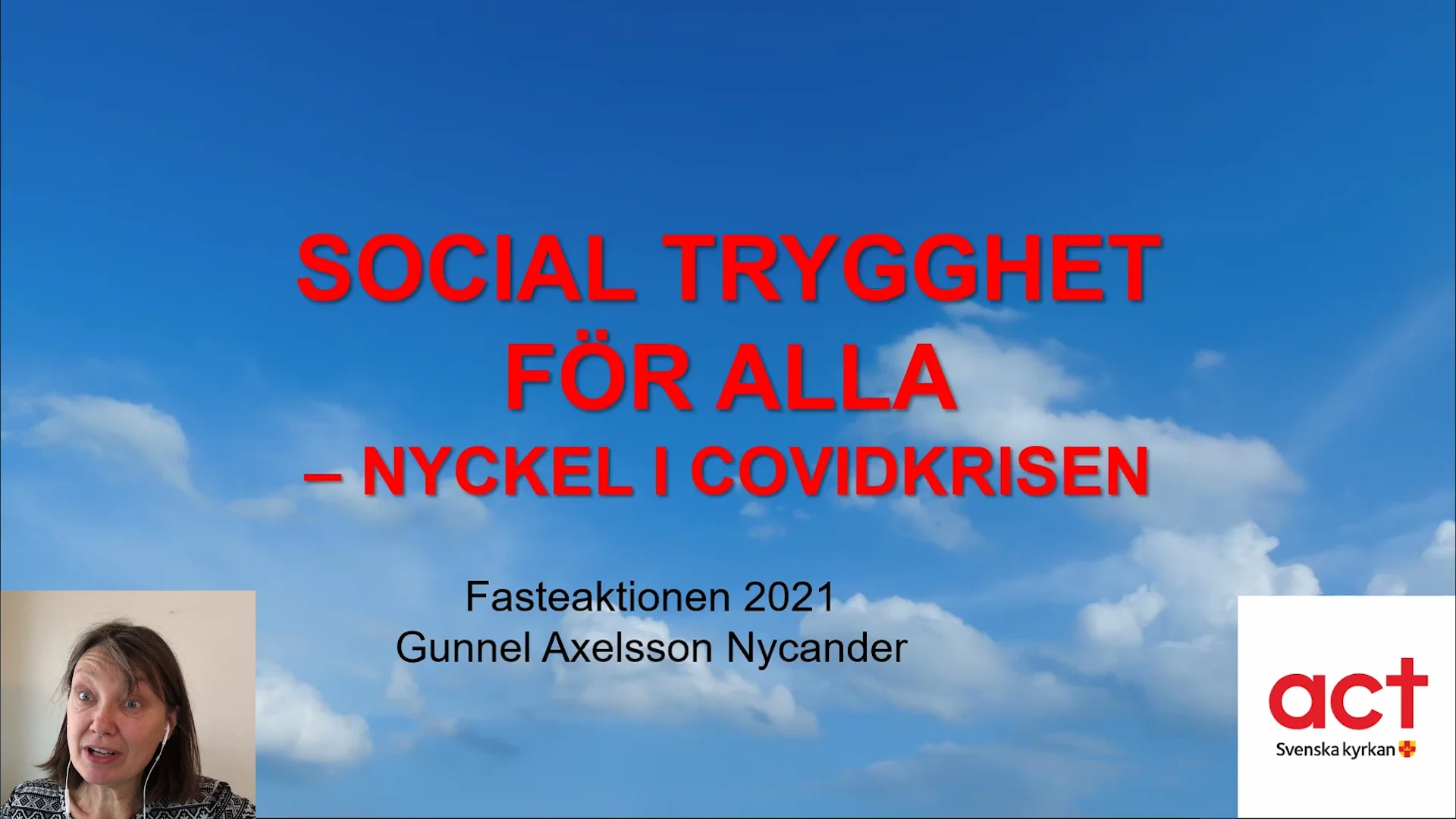 Presentation - Social trygghet on Vimeo
