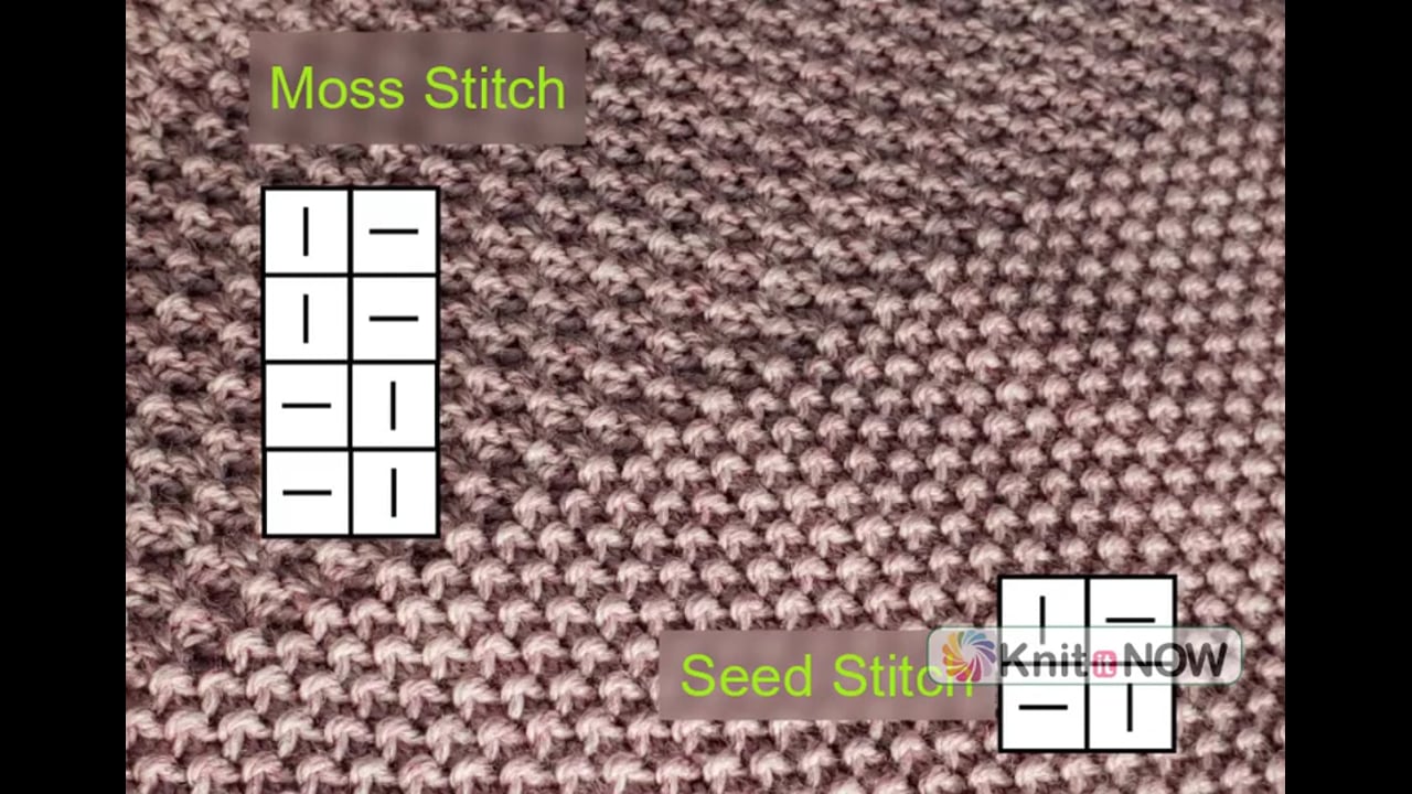 Moss / Seed Stitch on the Machine | Machine Knitting Tutorial