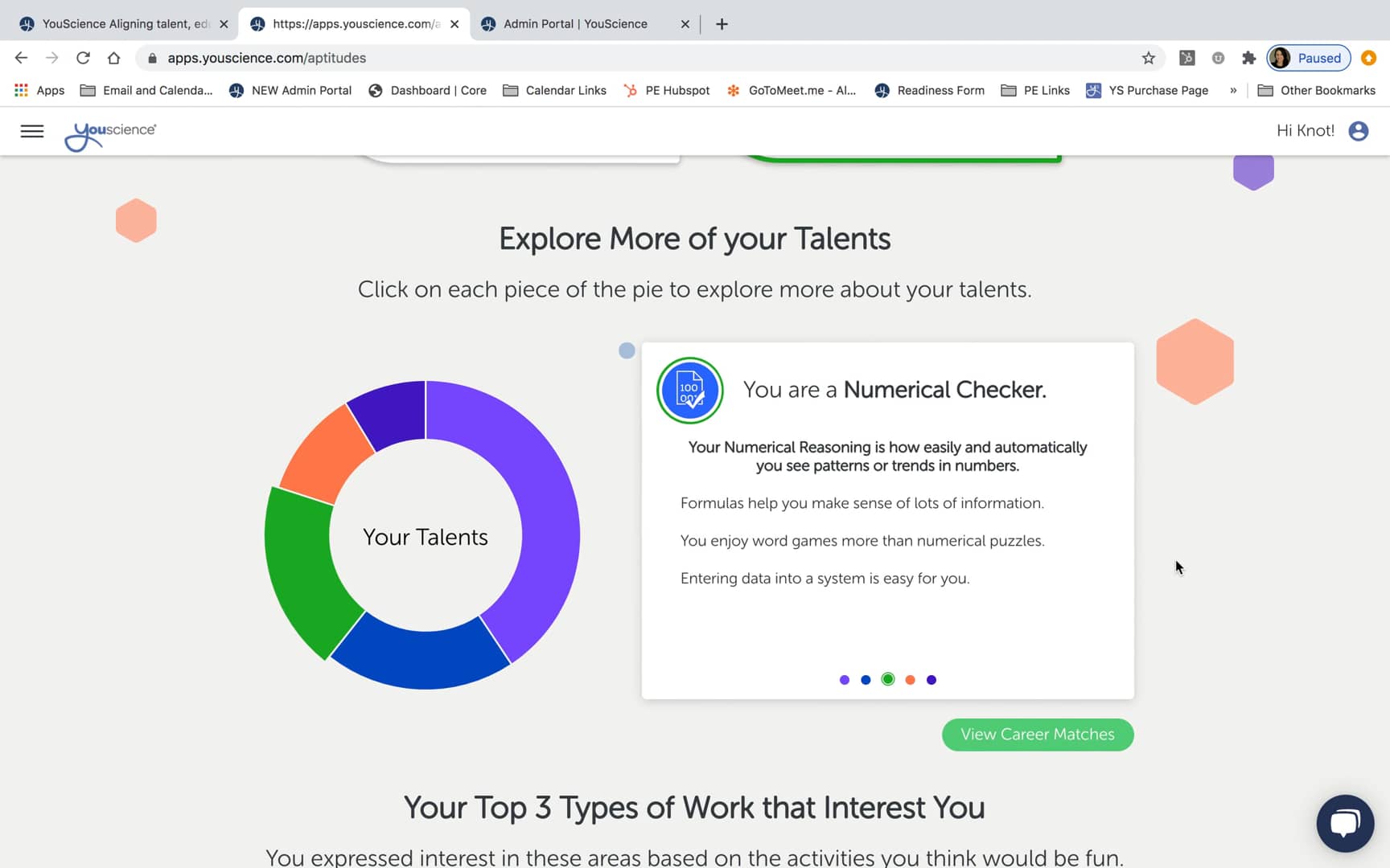 YouScience Snapshot Results Walkthrough on Vimeo