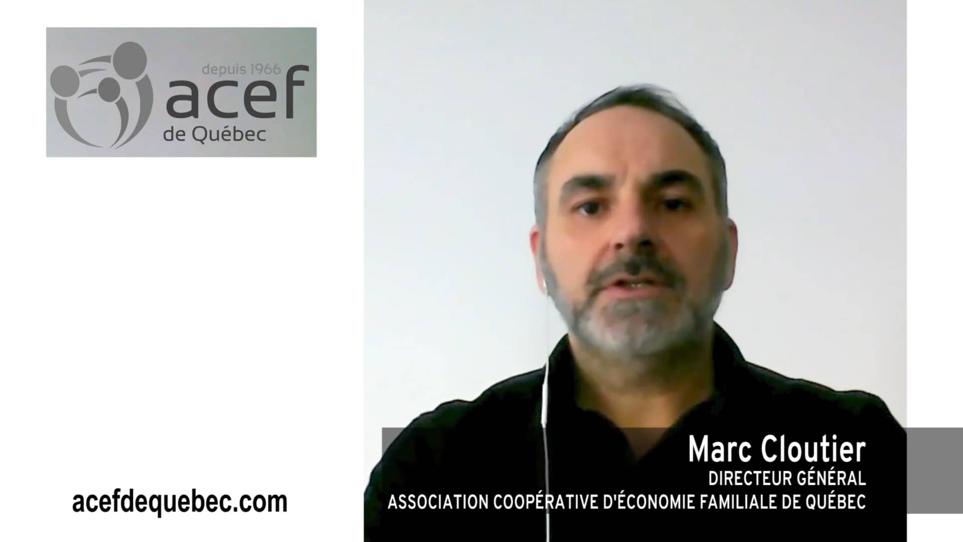 Marc Cloutier_ACEF de Québec on Vimeo