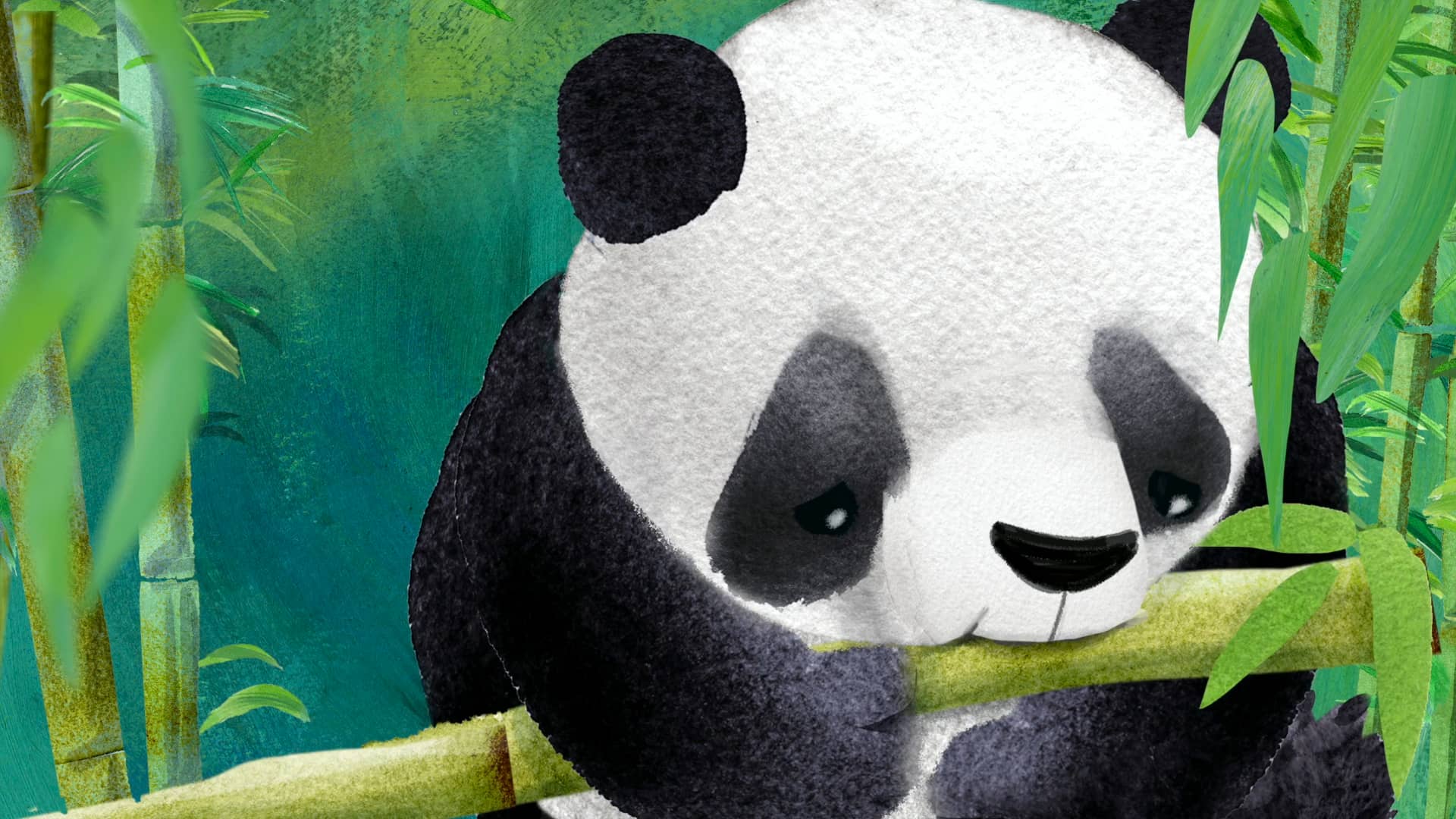 "A Little Round Panda on the Big Blue Earth" by Tory Christie, art by ...