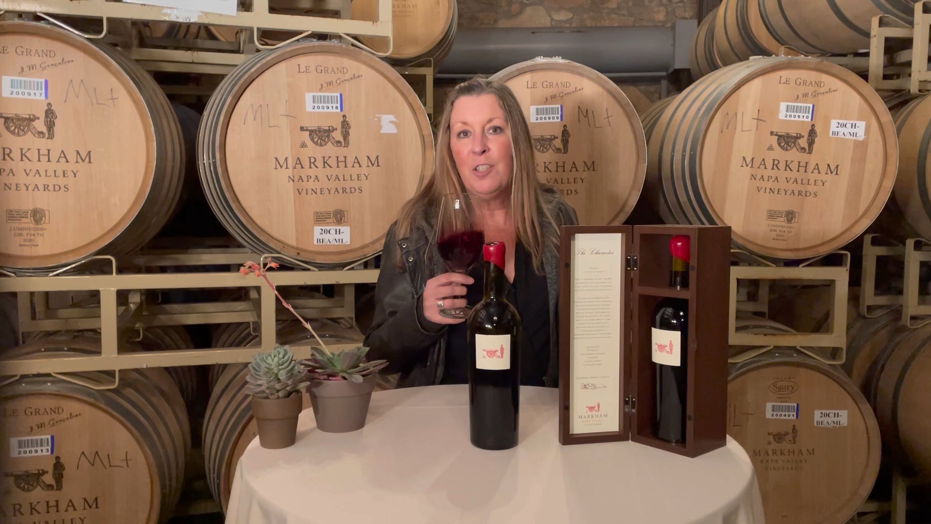 Markham Vineyards Winemaker Kim Nicholls Introduces The Character on Vimeo