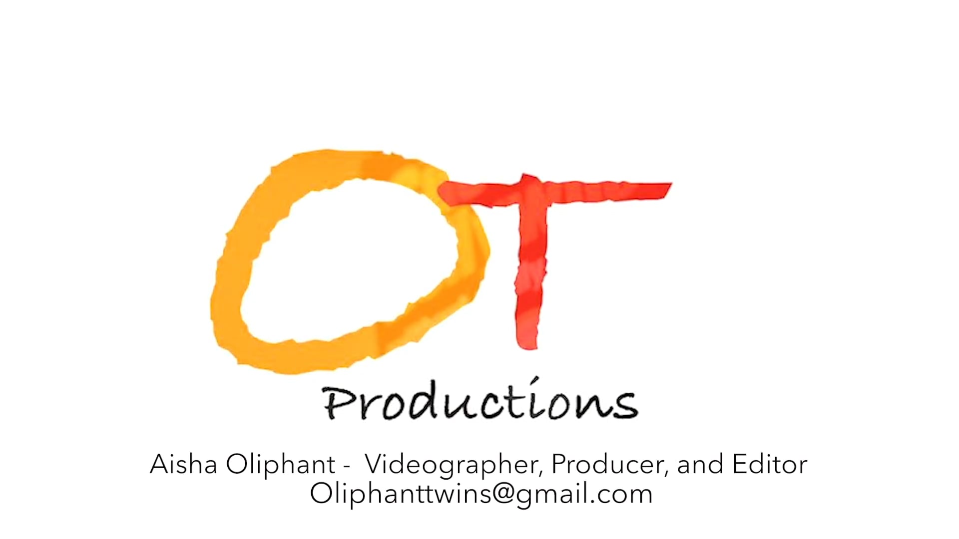 AISHA OLIPHANT - DEMO REEL 2020 on Vimeo