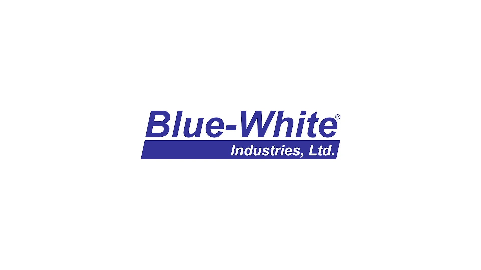 Blue White Industries - The all new Triplex CHEM-FEED Skid System on Vimeo