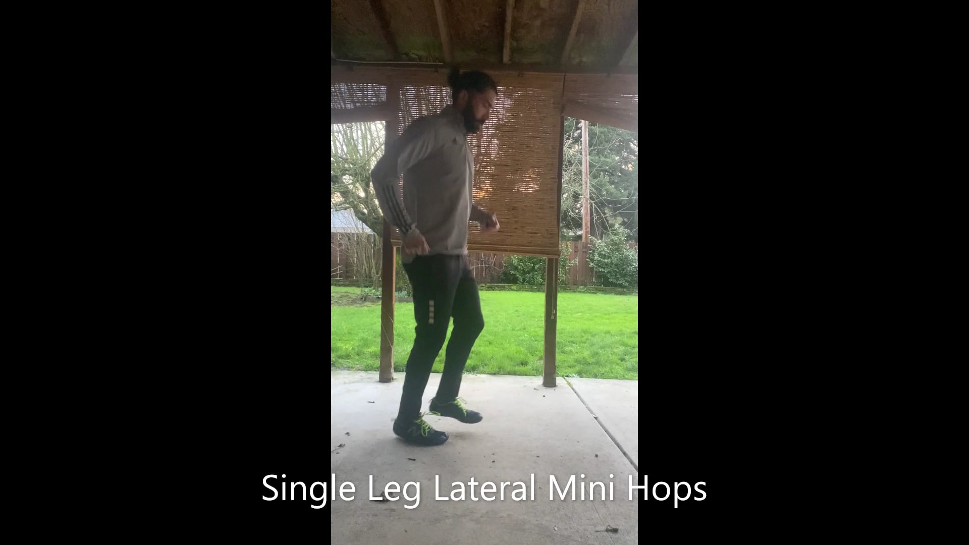 Single Leg Lateral Mini Hops on Vimeo