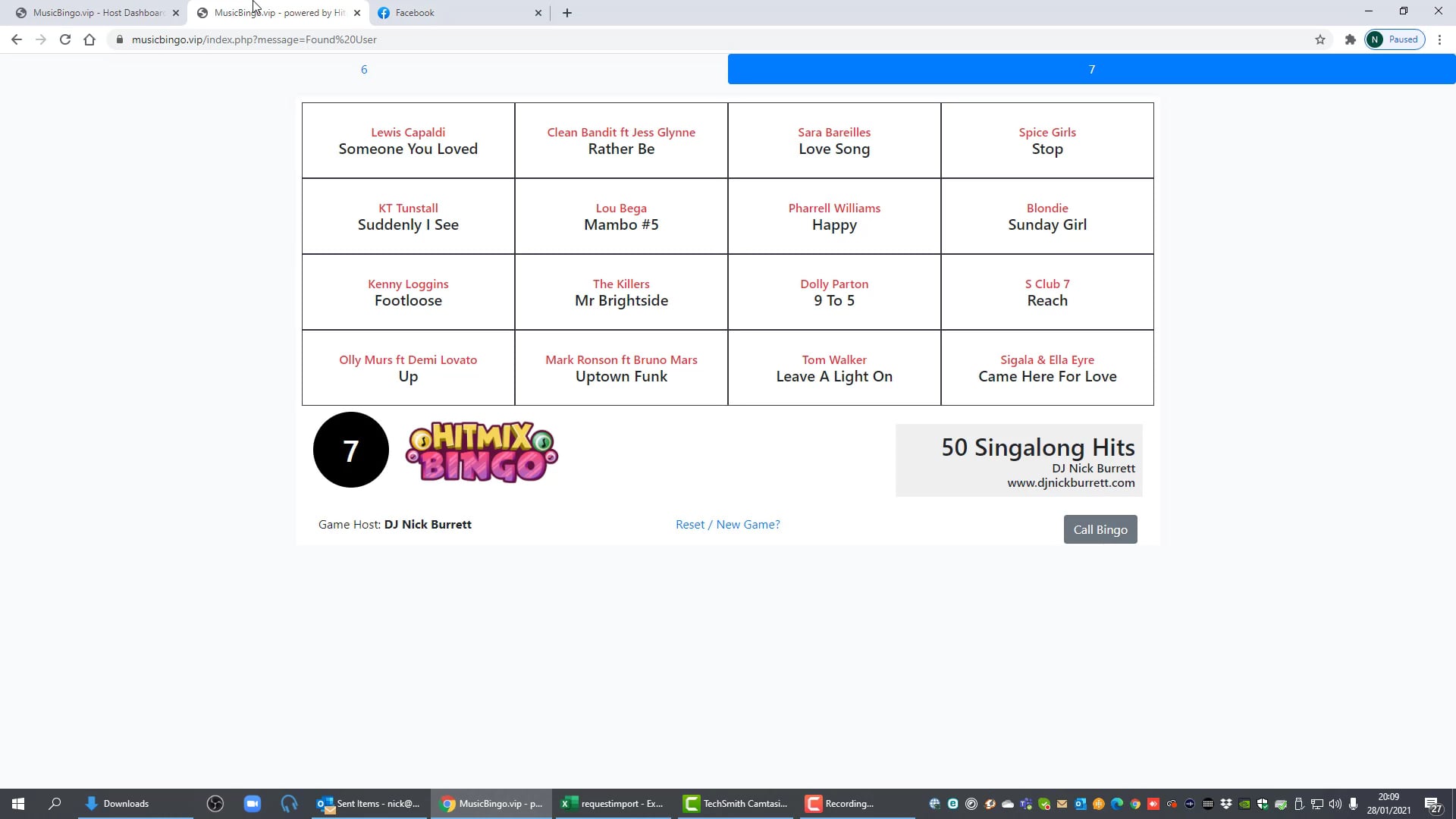 Hitmix Bingo CSV Upload Feature on Vimeo