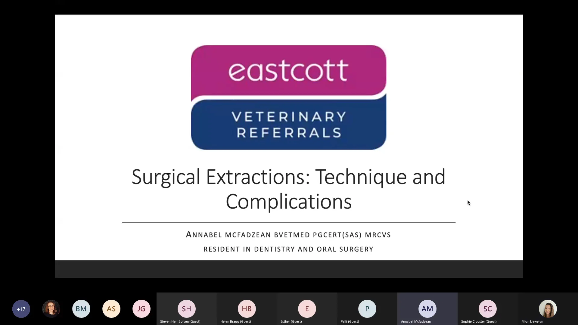 Eastcott Veterinary Referrals CPD - Surgical Extractions, Techniques ...