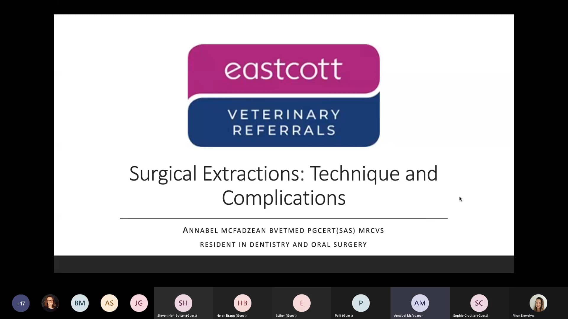 Eastcott Veterinary Referrals CPD - Surgical Extractions, Techniques ...
