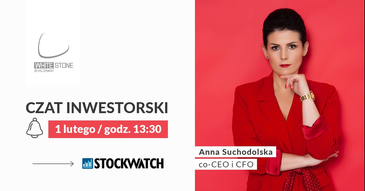 Prezentacja inwestorska, Anna Suchodolska, co-CEO i CFO White Stone Development on Vimeo