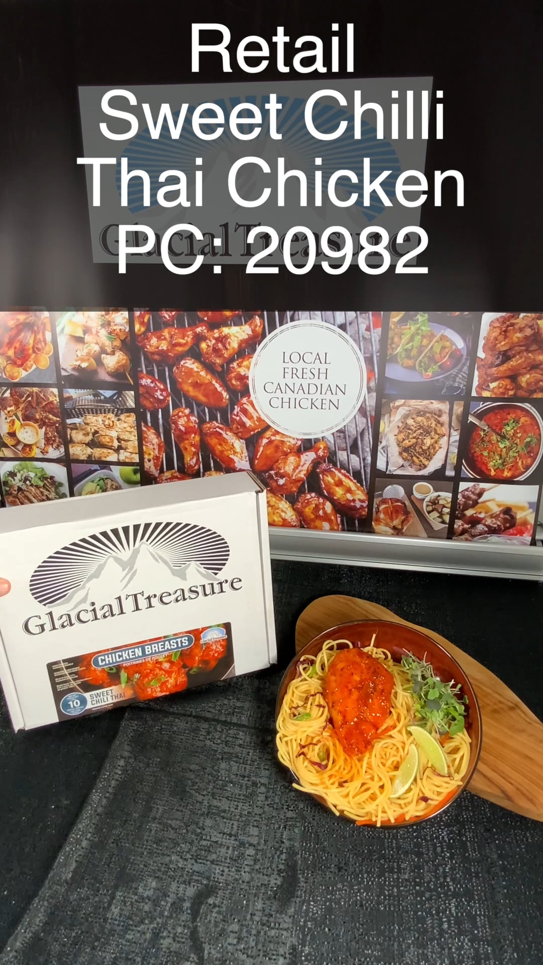 D&D Poultry - Glacial Treasure - Retail Sweet Chilli Thai Chicken PC ...