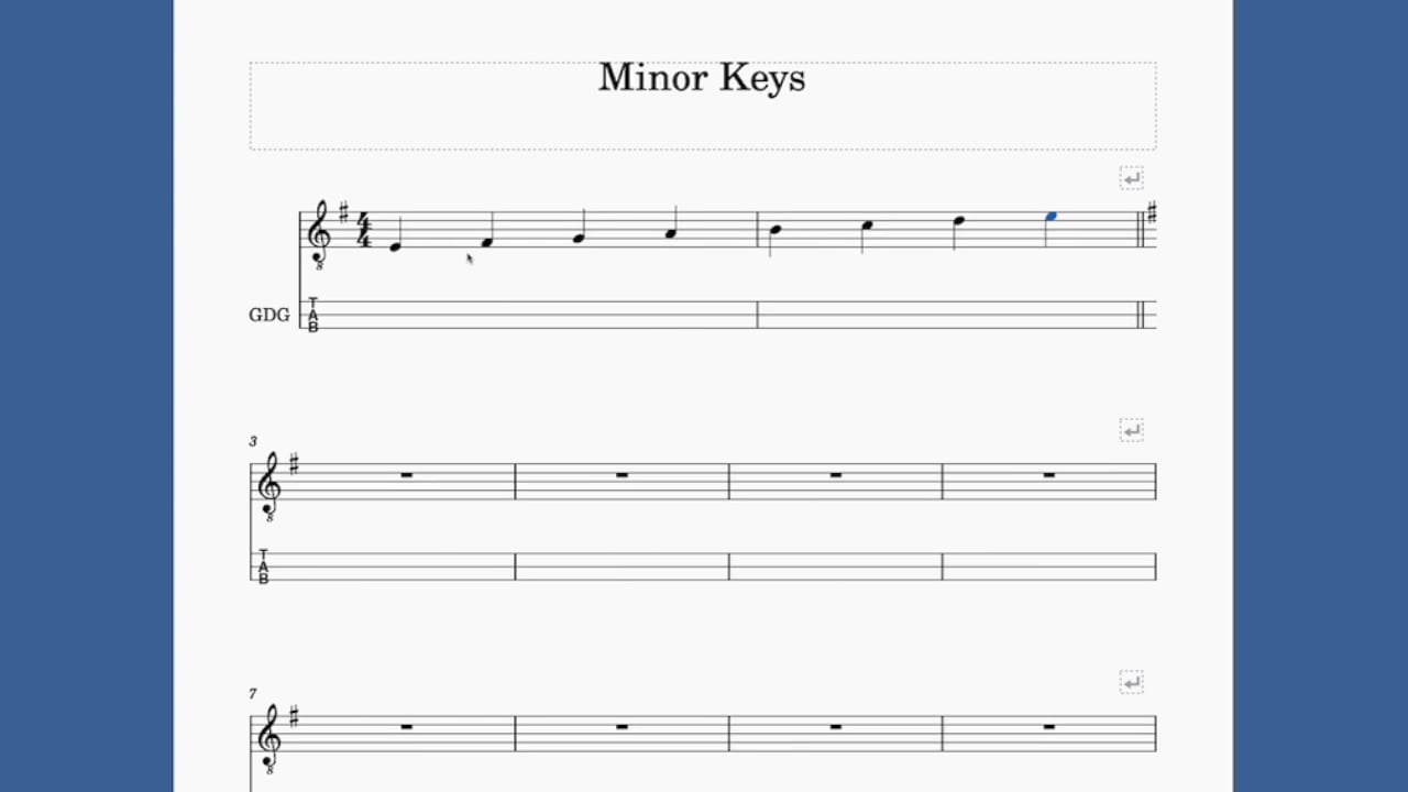 minor keys on Vimeo