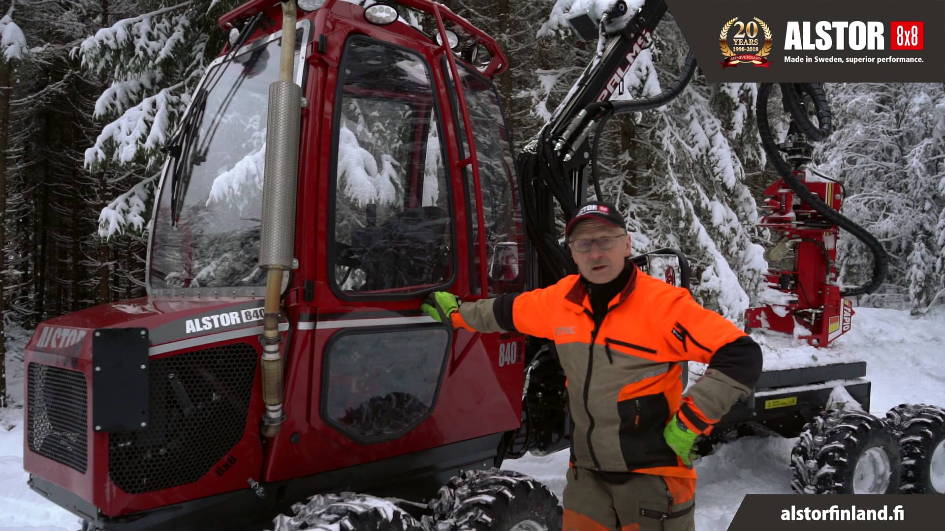 Alstor 840 Pro - pienmetsäkoneen esittely - alstorfinland.fi on Vimeo