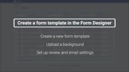 EForms How To Create A Form Template In The Form Designer On Vimeo