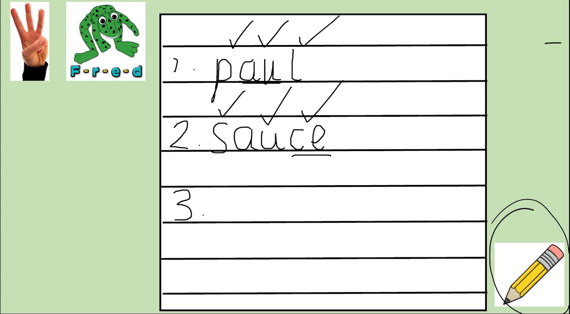 Phonics RWI - ‘au’ on Vimeo