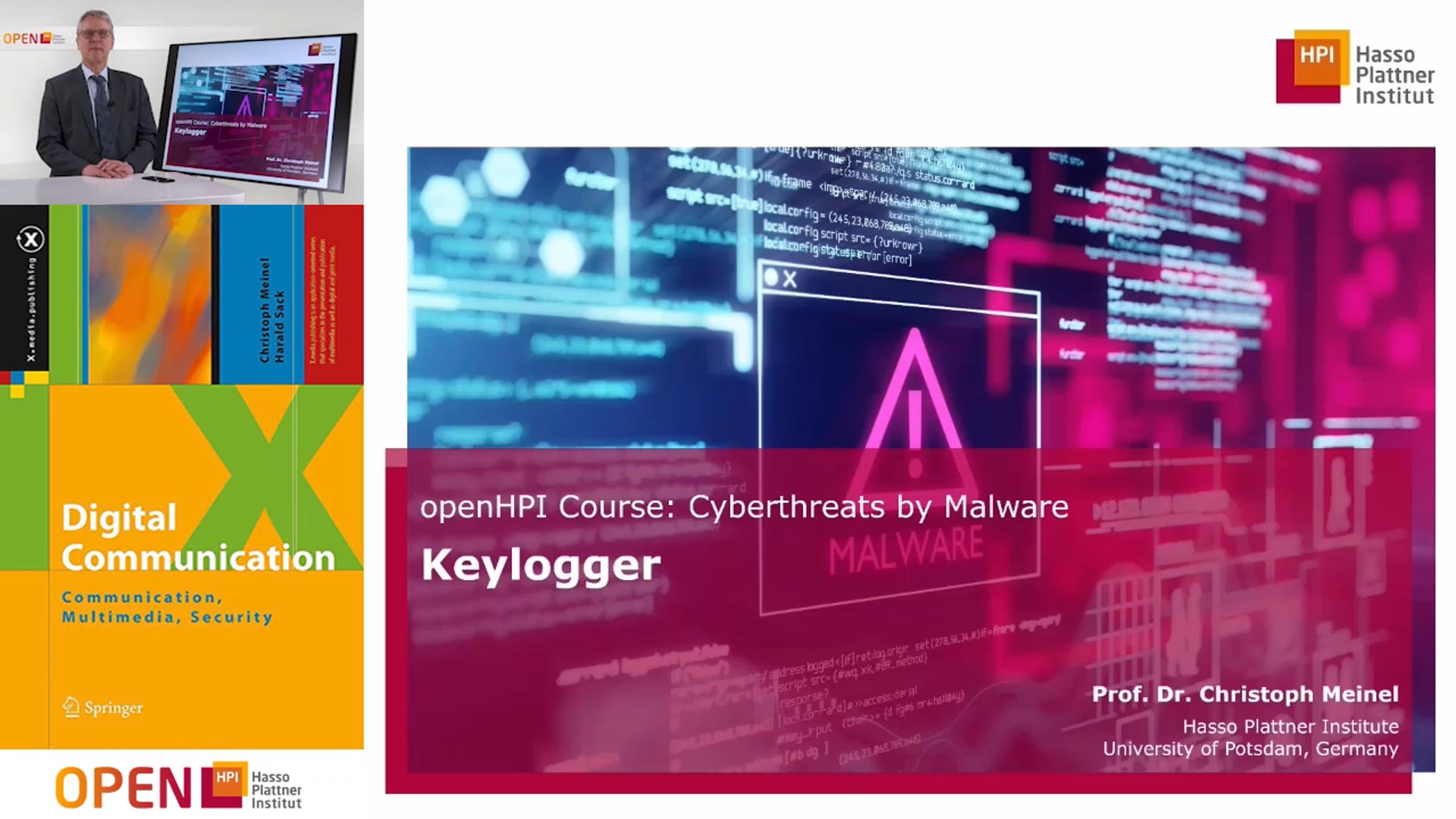 2.8 Keylogger | Cyberthreats by Malware | openHPI
