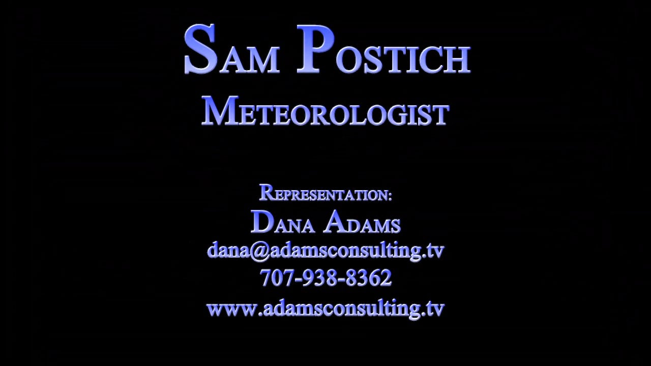 SAM POSTICH Meteorologist