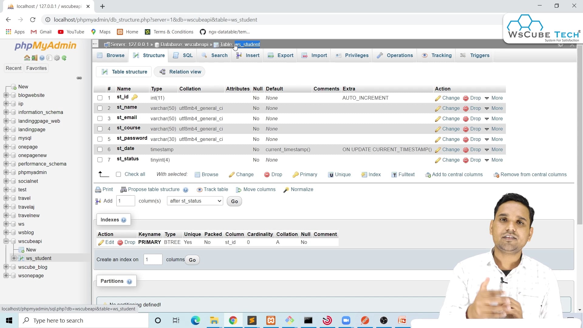 Create Registration Rest API in PHP on Vimeo
