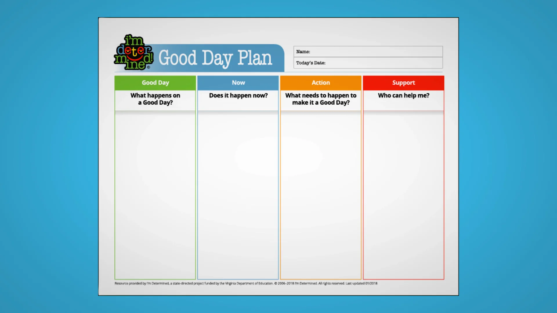Good Day Plan Overview