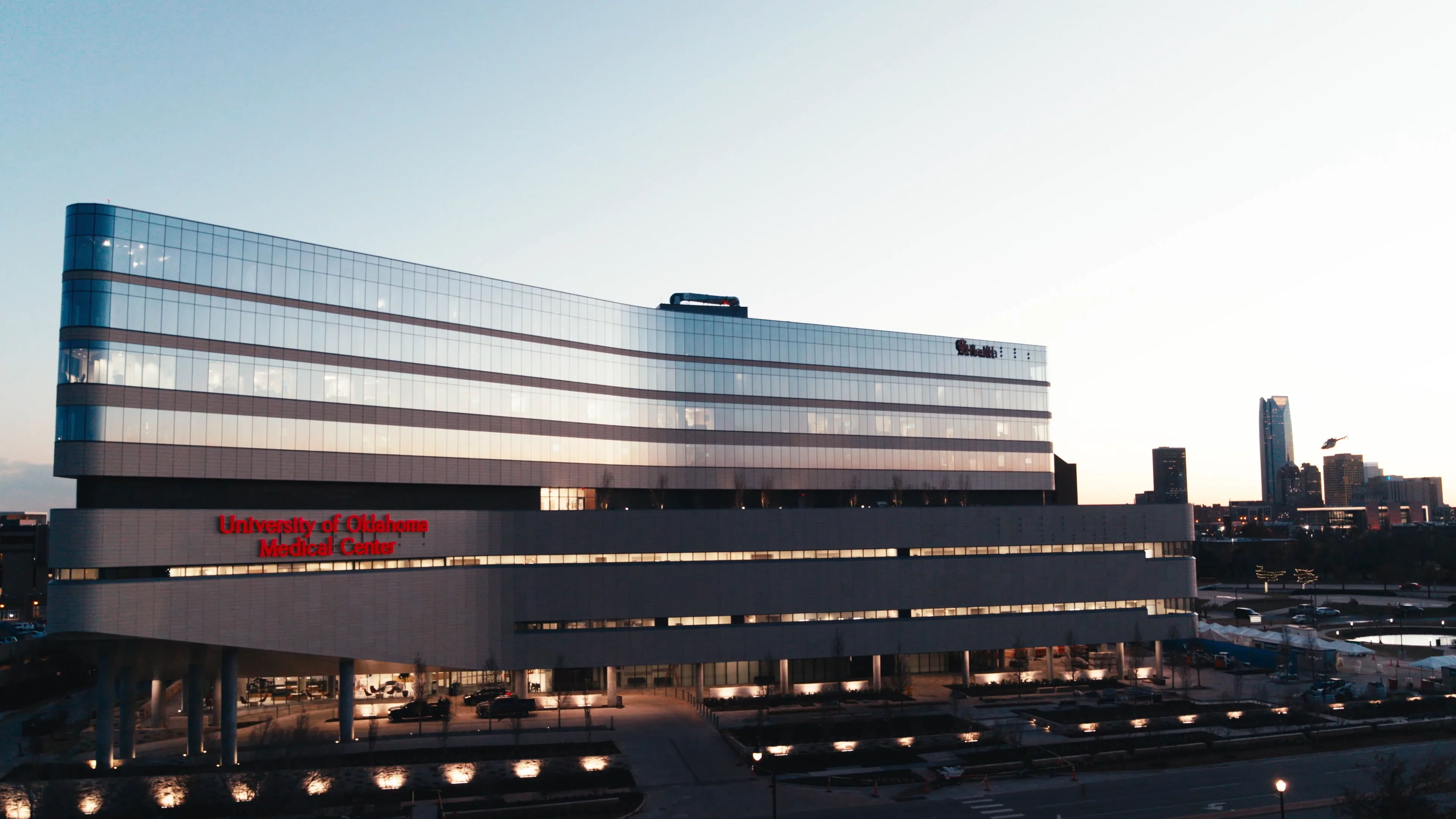 OU Health | University of Oklahoma Medical Center Patient Tower | :30s ...