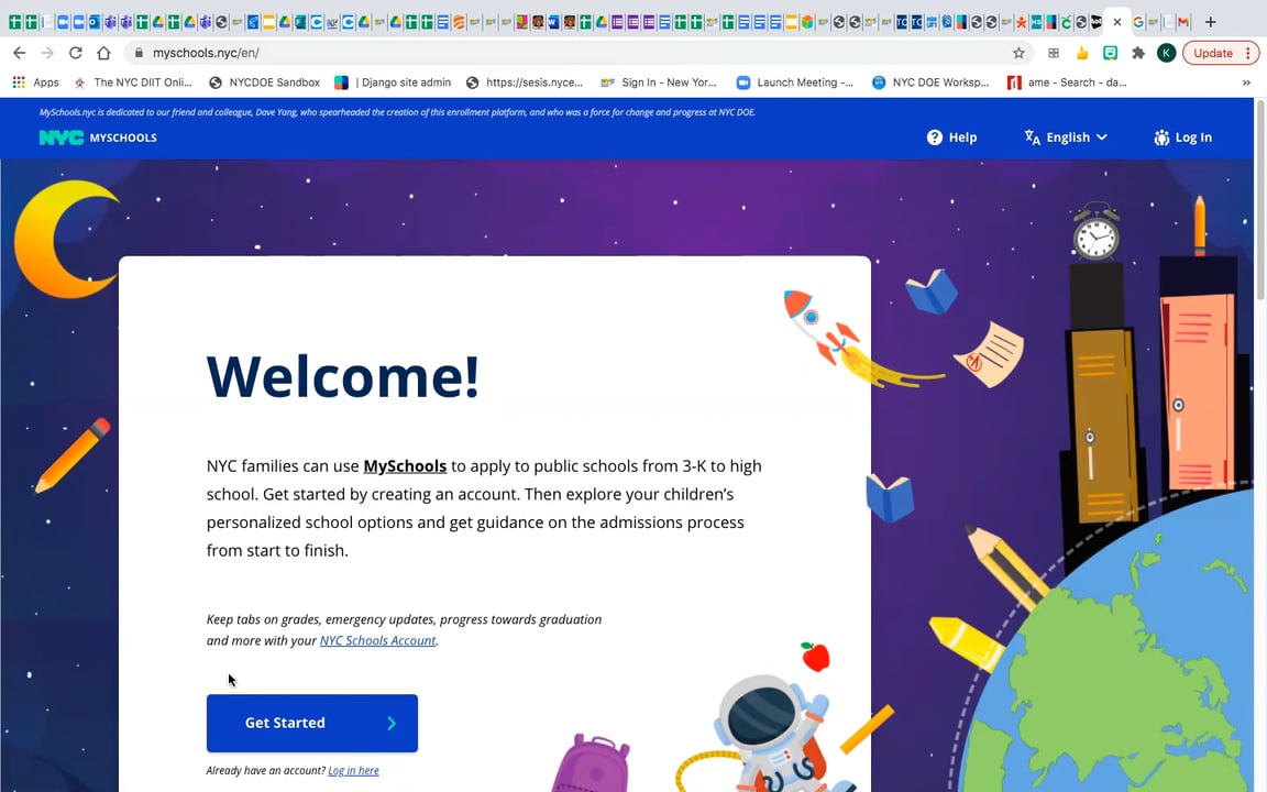 How To Create Your MySchools Account: HS Application on Vimeo