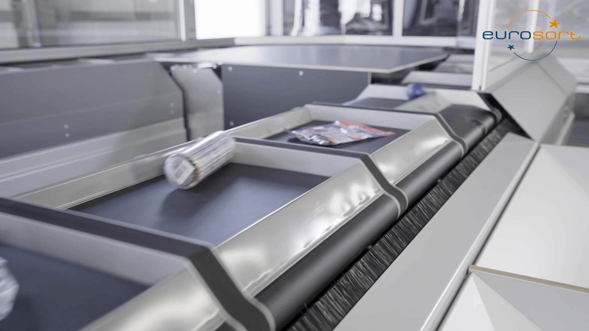EuroSort Cross Tray Sorter on Vimeo